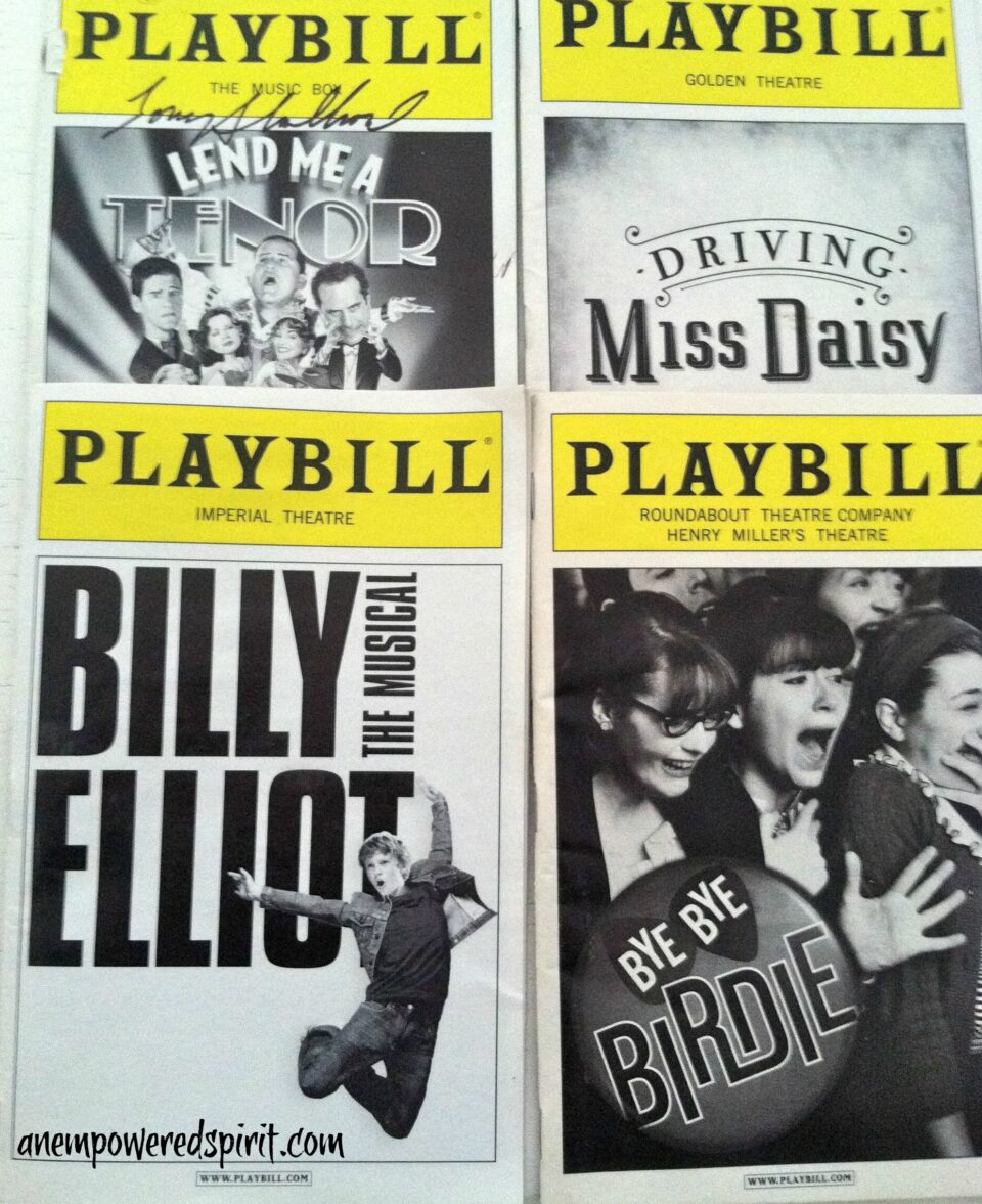 Our Collection of Broadway Playbills Tells The Story Of Our LIves | An ...